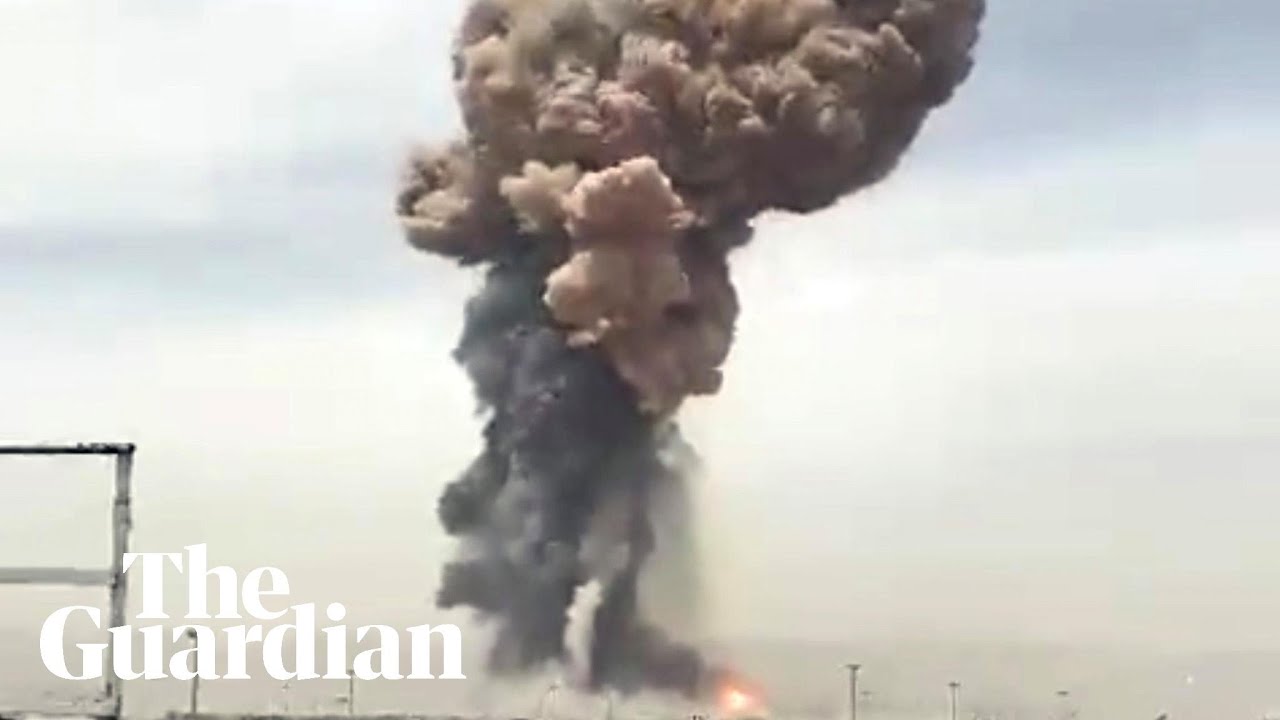 Footage shows moment of massive explosion at Iranian port - MCI Group