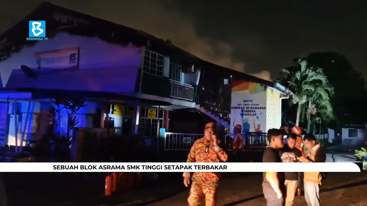 Sebuah blok asrama SMK Tinggi Setapak terbakar - MCI Group