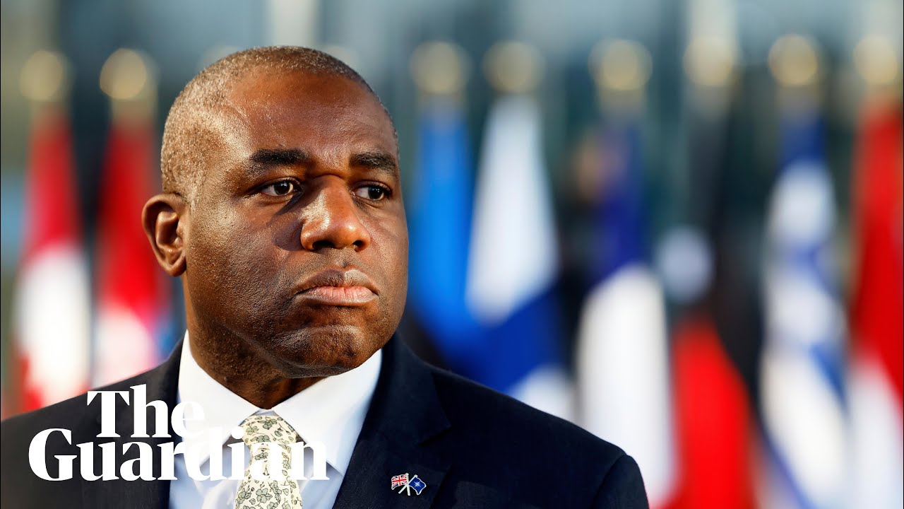 David Lammy says Trump has taken US economic policy back 100 years ...