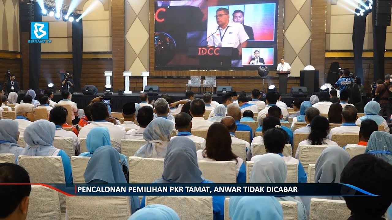 Pencalonan Pemilihan PKR tamat, Anwar tidak dicabar - MCI Group