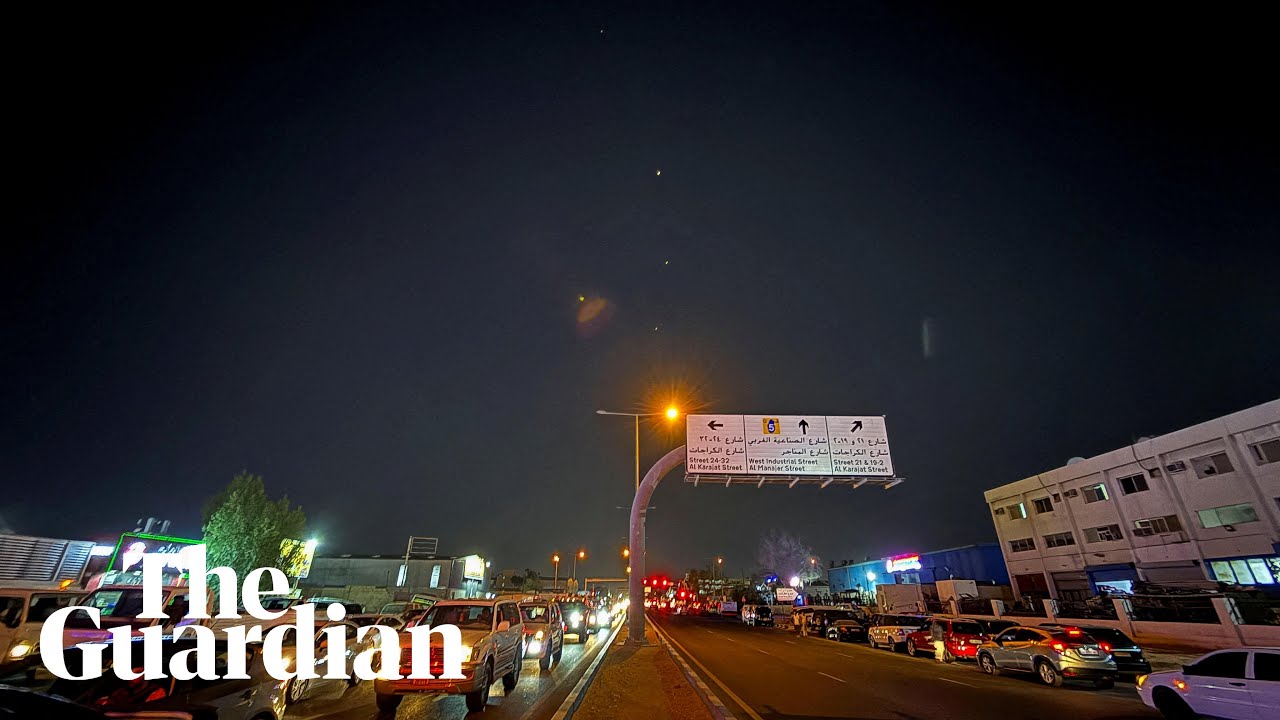 Missiles light up Doha sky as Iran attacks US military base in Qatar ...