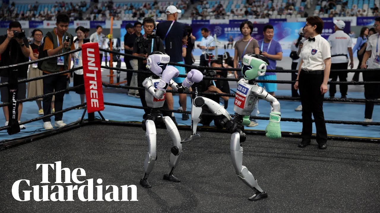 Robots run, punch and score at World Humanoid Robot Games in China ...